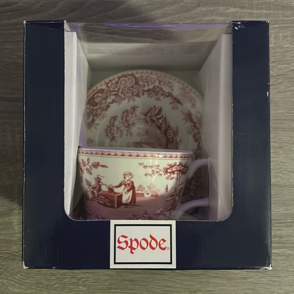 Spode | Kitchen | Brand New Spode Blue Room Collection Girl At Well ...